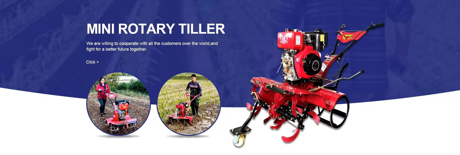 Quality Mini Rotary Tiller & Multi Functional Tiller factory from China